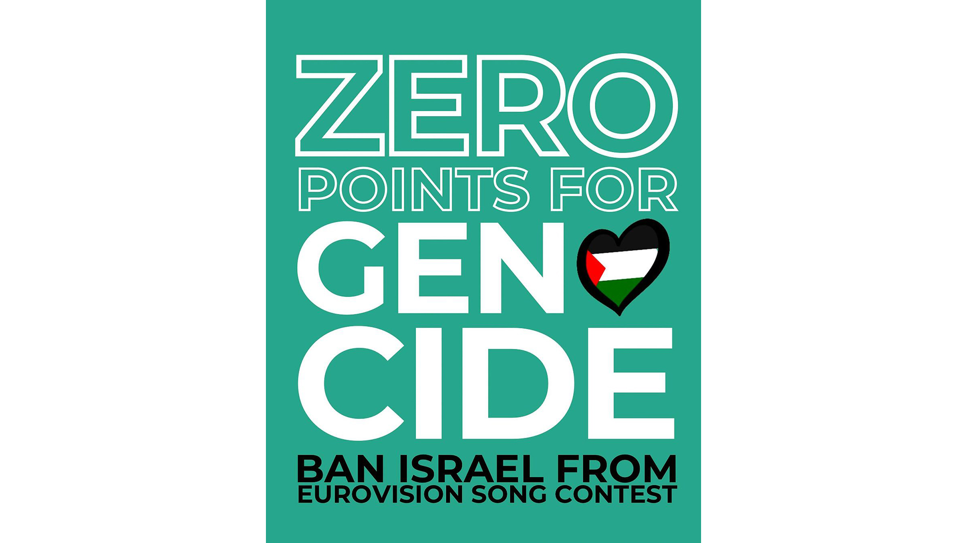 Cero Points for Genozide - BDS Berlin